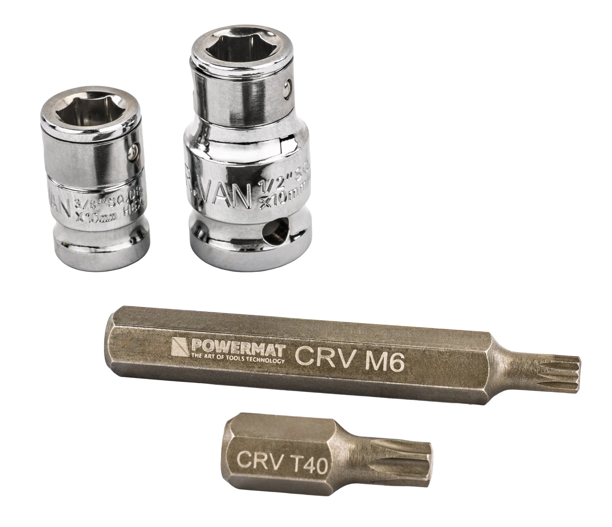 Set udarnih bitova – 40 dijelova (HEX, TORX, SPLINE) | 19 € | Bijelo Jaje